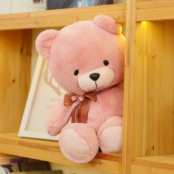 Toys | Teddy Bear Pink Plush Doll Cute 3cm Girls Womens | Poshmark
